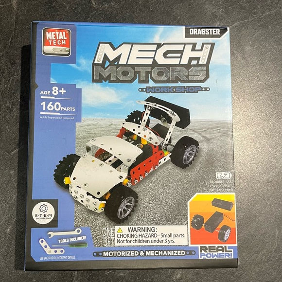 Toys | Mech Motors Workshop Motorized Mechanized Buildable Set Electric ...